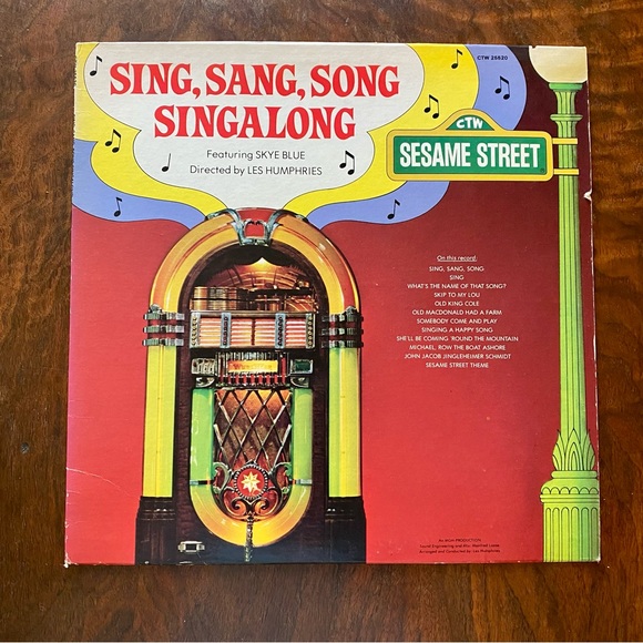 Sesame Street | Media | Sesame Street Sing Sang Song Singalong Vintage ...
